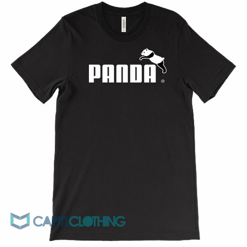 Puma Panda Funny Logo Parody Tee - capitlclothing